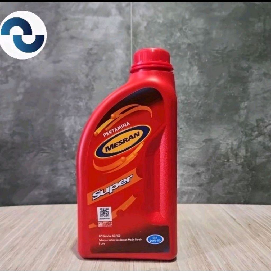 Jual Oli Pertamina Mesran Super Oli Mesran SAE 40 1 LT Original Produk ...