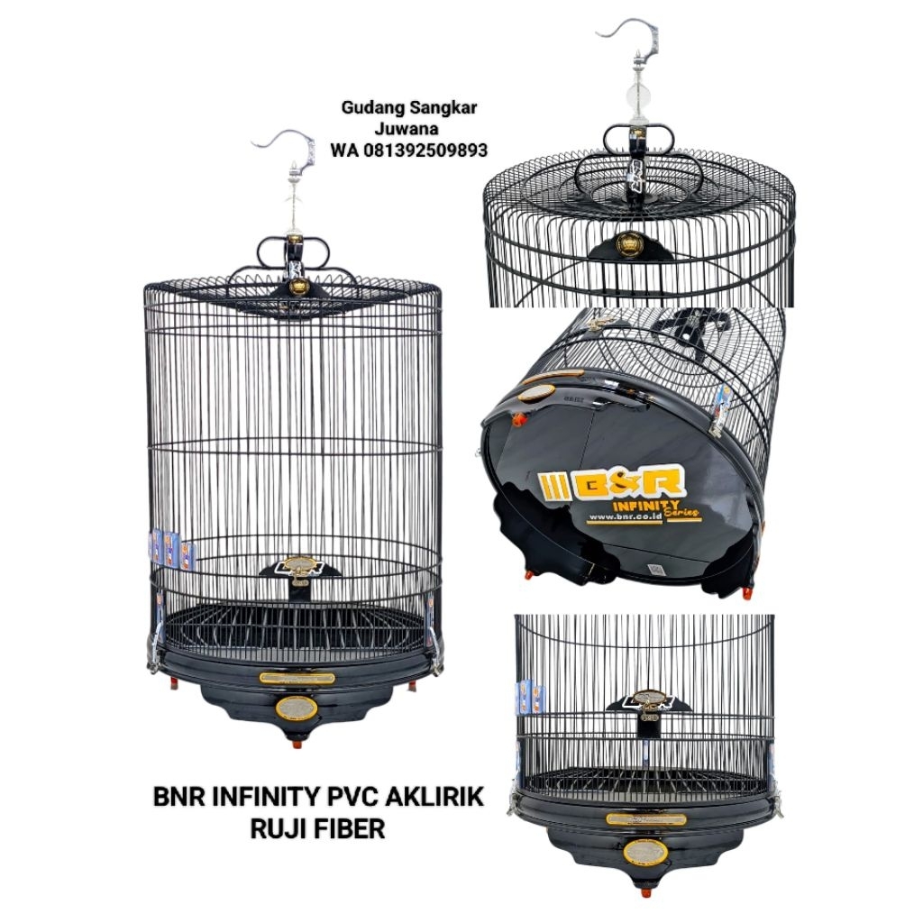 Jual Sangkar Murai New BNR INFINITY Series Pvc AKLIRIK Timbul Ruji ...