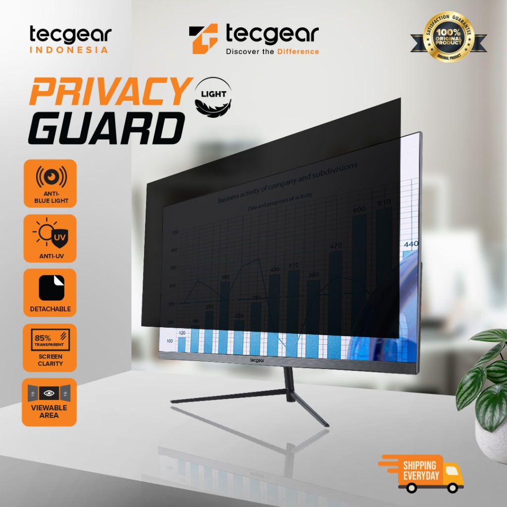 Jual Filter Anti Spy Monitor Layar Privasi Desktop Monitor 24 inch dan ...
