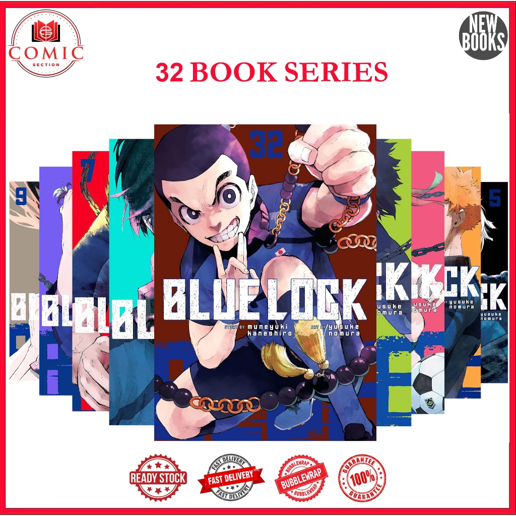 Jual Manga Blue Lock, 32 Book series (English) | Shopee Indonesia
