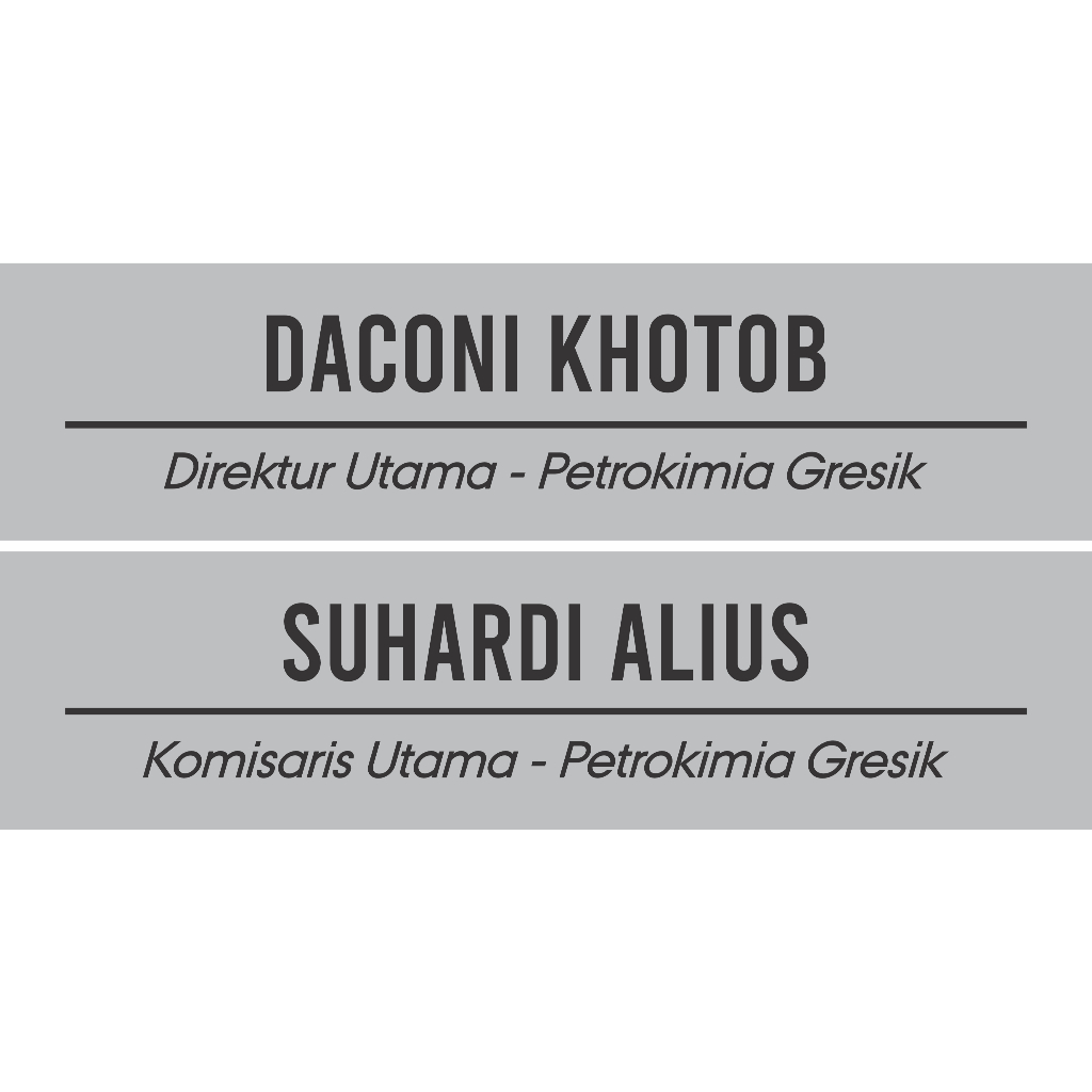 Jual Plat Nama Meja / Name Desk Kustom Order Khusus | Shopee Indonesia