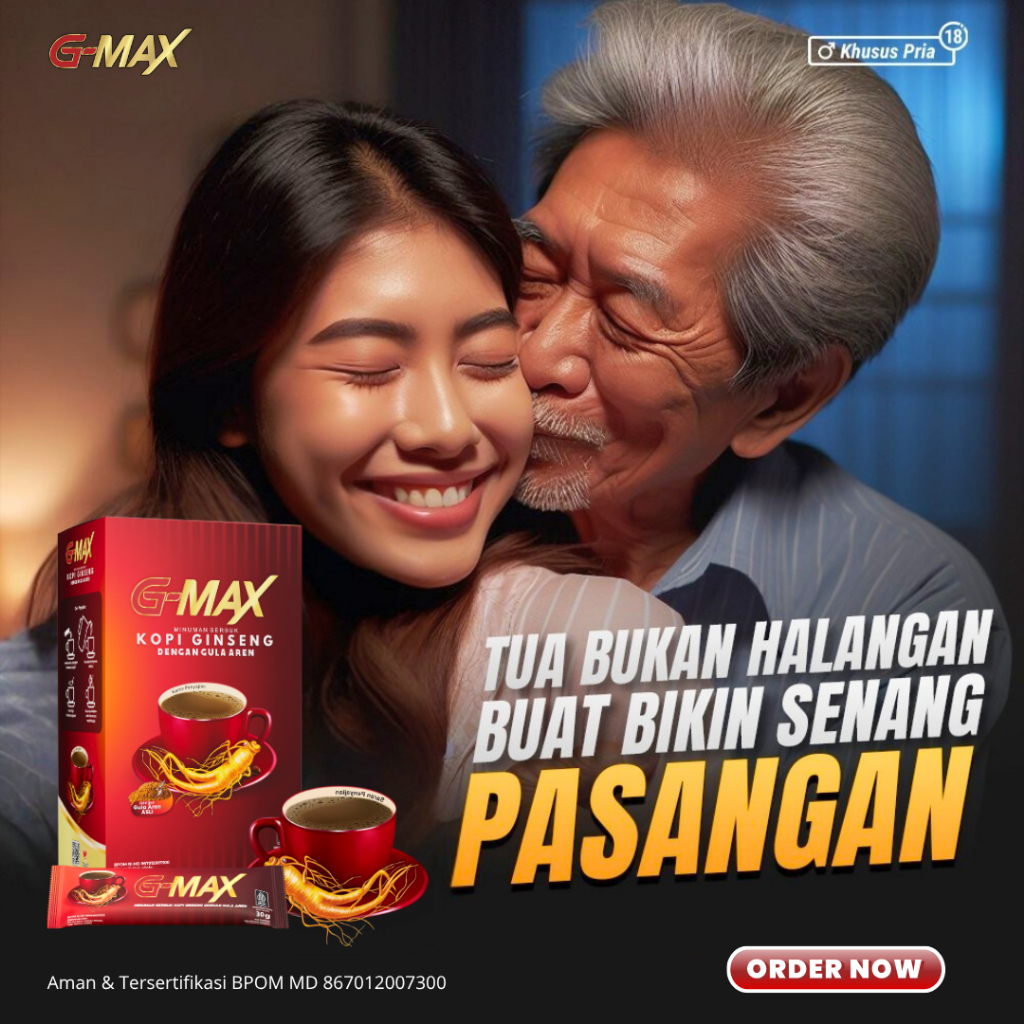 Jual Kopi G-max Minuman Penambah Durasi Kopi Stamina Pria Tahan Lama ...