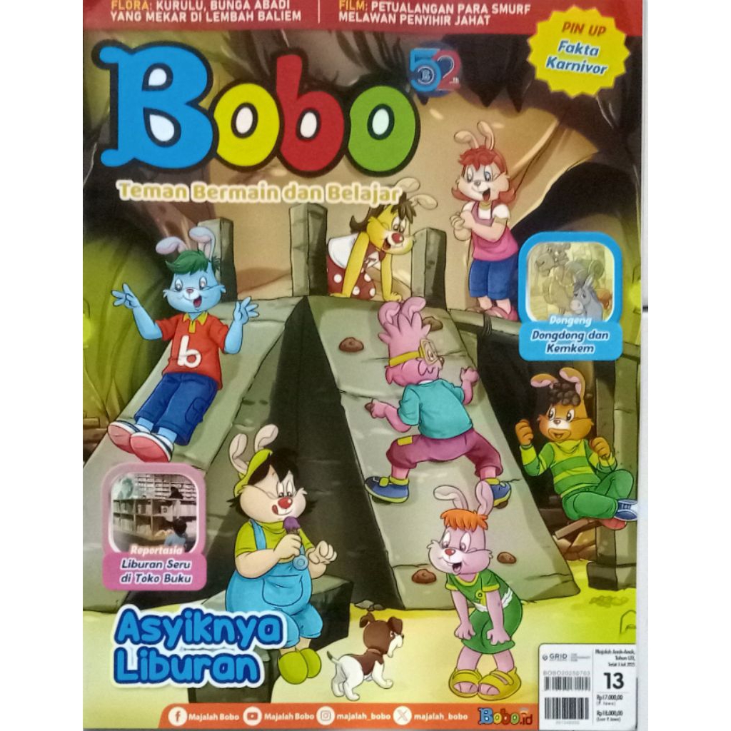 Jual Majalah Bobo No. 13 Edisi 03 Juli 2025 | Shopee Indonesia