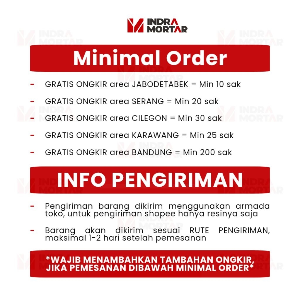 Jual Semen Instan | Mortar Plester Dinding&Perata Lantai IM-902 | 50 KG ...