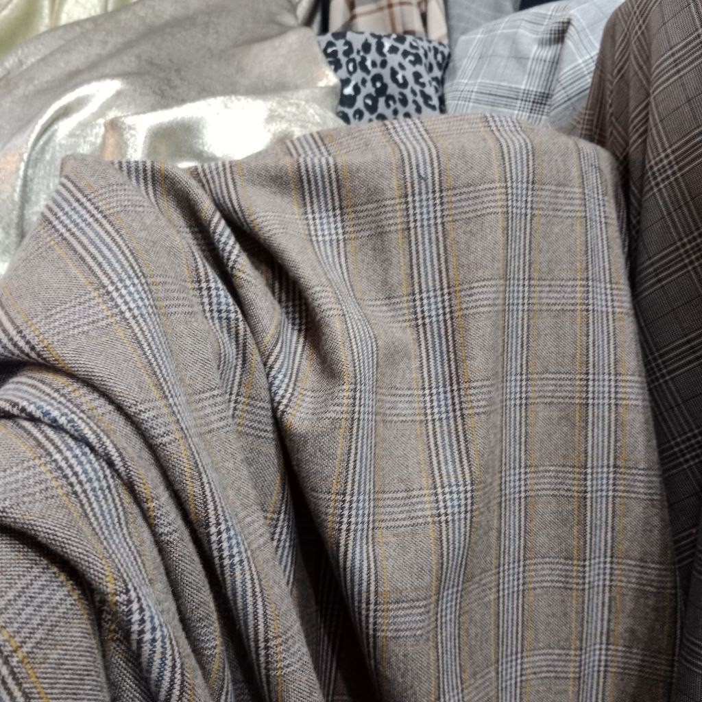 Jual bahan kain semi wol /planel per (0.5meter/50cm) | Shopee Indonesia