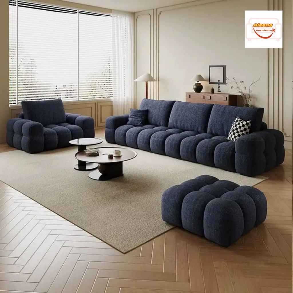 Jual IDEA - Sofa Ruang Keluarga 31 Seater - Puff Korean , Aesthetic ...