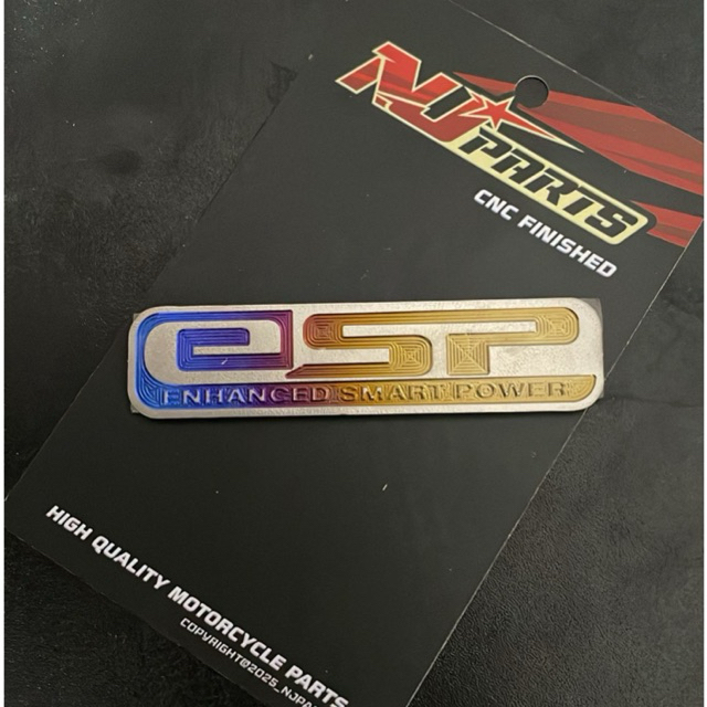 Jual Emblem box filter Vario stainless/titanium HRC esp emblem beat ...