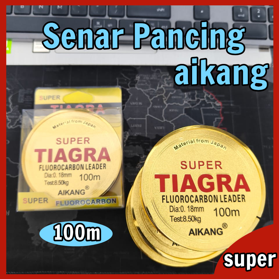 Jual Senar Super Tiagra 100m Fluorocarbon leader | Shopee Indonesia