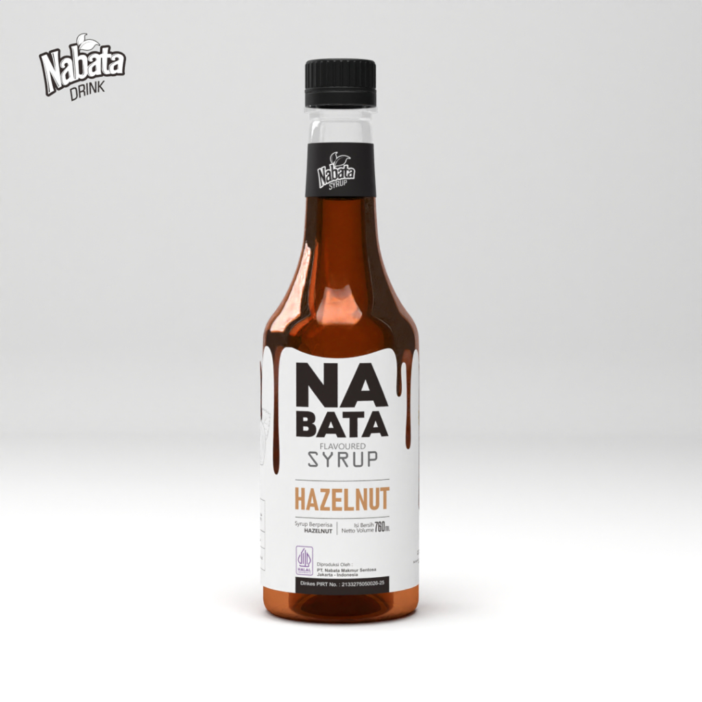 Jual Sirup Hazelnut Premium Nabata 760ml - Rasa Autentik untuk Coffee ...