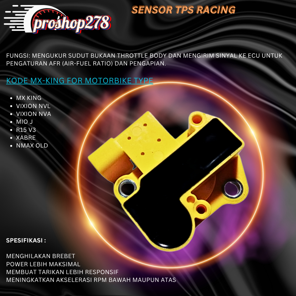 Jual TPS MX KING SENSOR TPS RACING NMAX OLD MIO J R15 V3 XABRE TPS ...