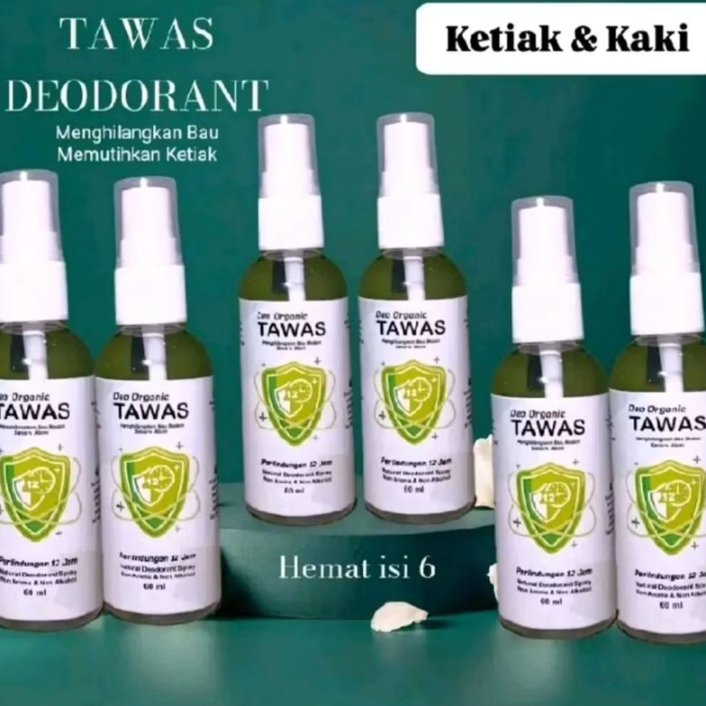 Jual SPECIAL PROMO isi botol 6 Deodorant Naturals 60ml- Menghilangkan ...