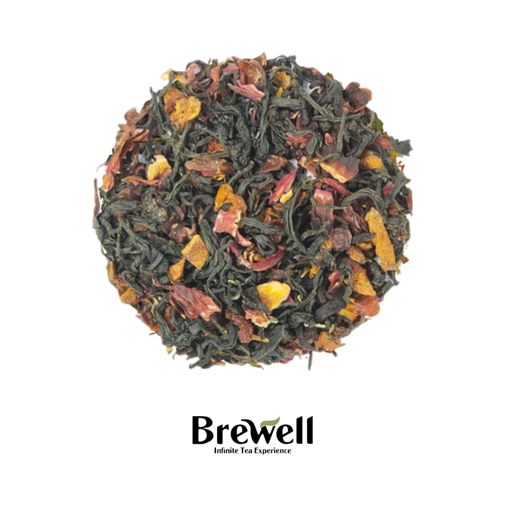 Jual Brewell | Berryful Tea Blend - Loose Tea | Teh Hitam Beri Rosella ...