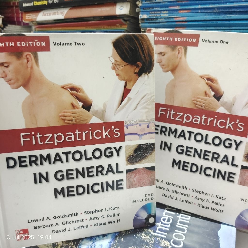 Jual BUKU FITZPATRICK'S DERMATOLOGY IN GENERAL MEDICINE EIGHTH EDITION ...