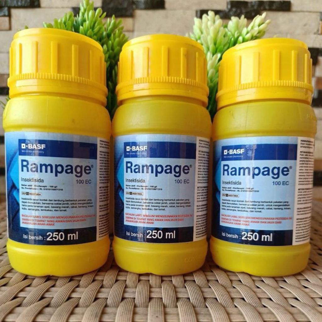 Jual Insektisida Rampage 100 EC 250 ML Original Basf | Shopee Indonesia