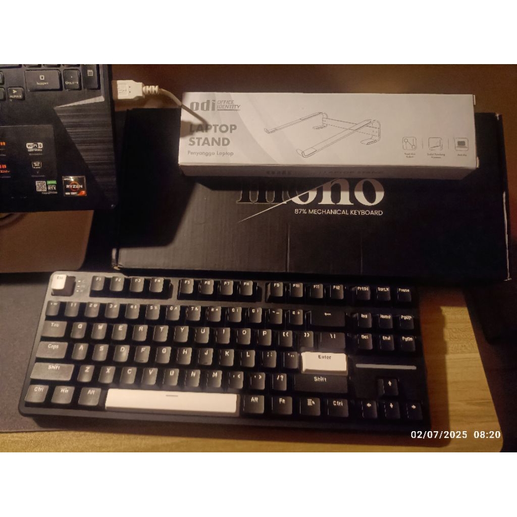 Jual Keyboard mechanical Vortex Mono 87% saja | Shopee Indonesia