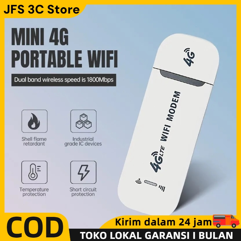 Jual Modem WIFI 4G Support All Operator SIM card 150 Mbps Modem 4G LTE ...