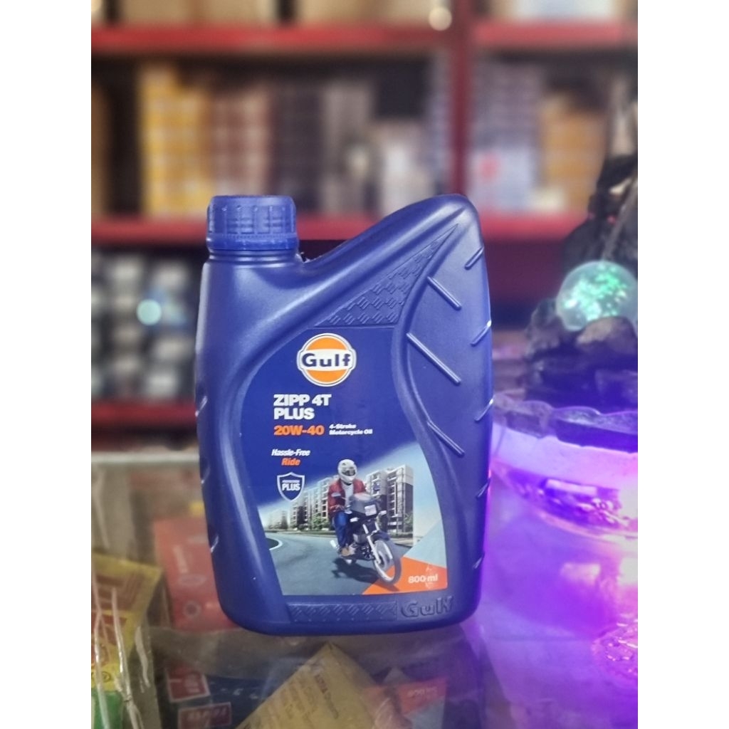 Jual OLI GULF ZIPP 4T PLUS 20W/40 0.8L | Shopee Indonesia