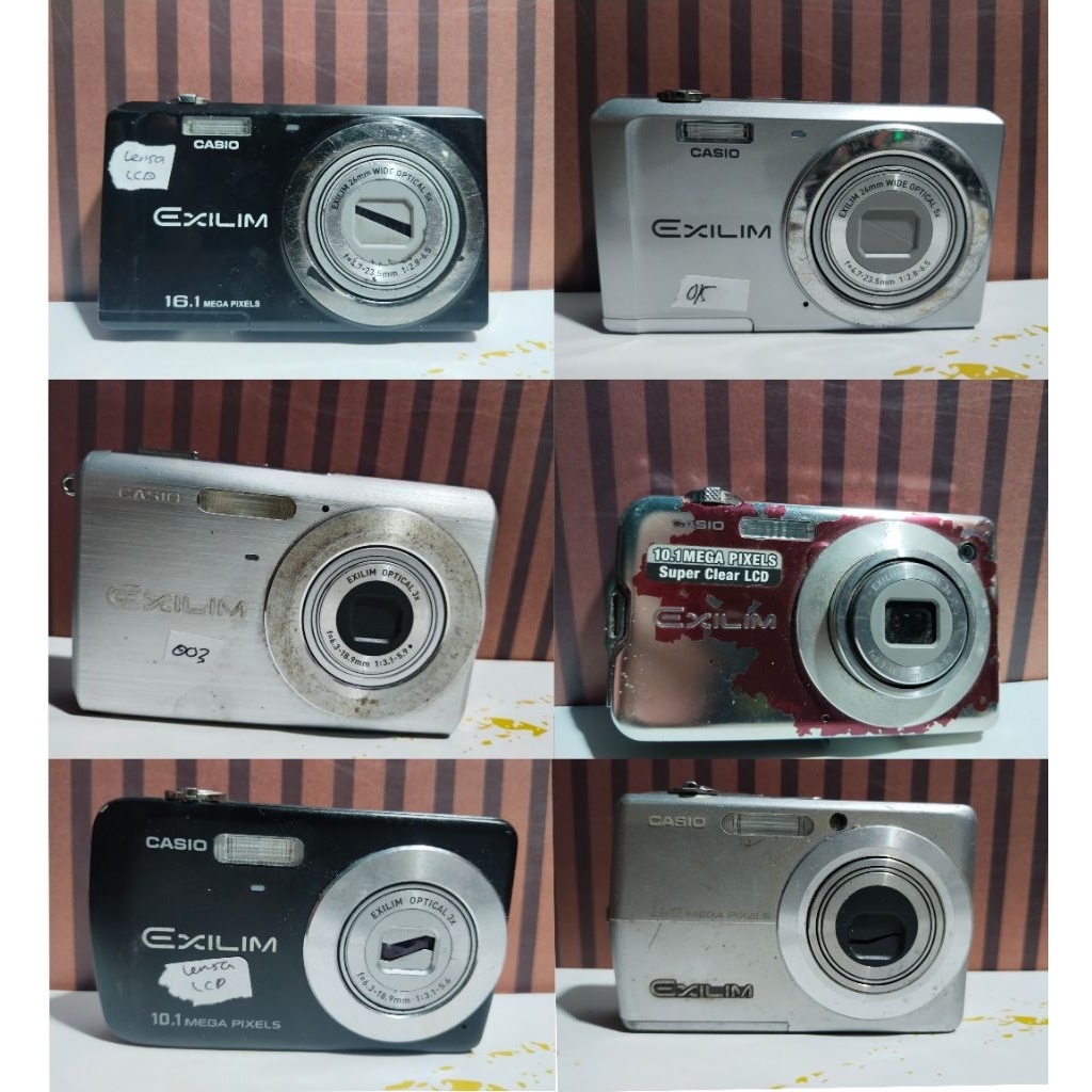 Jual [MINUS] Kamera Digital CASIO EXILIM Pocket Digicam Camdig Bekas ...