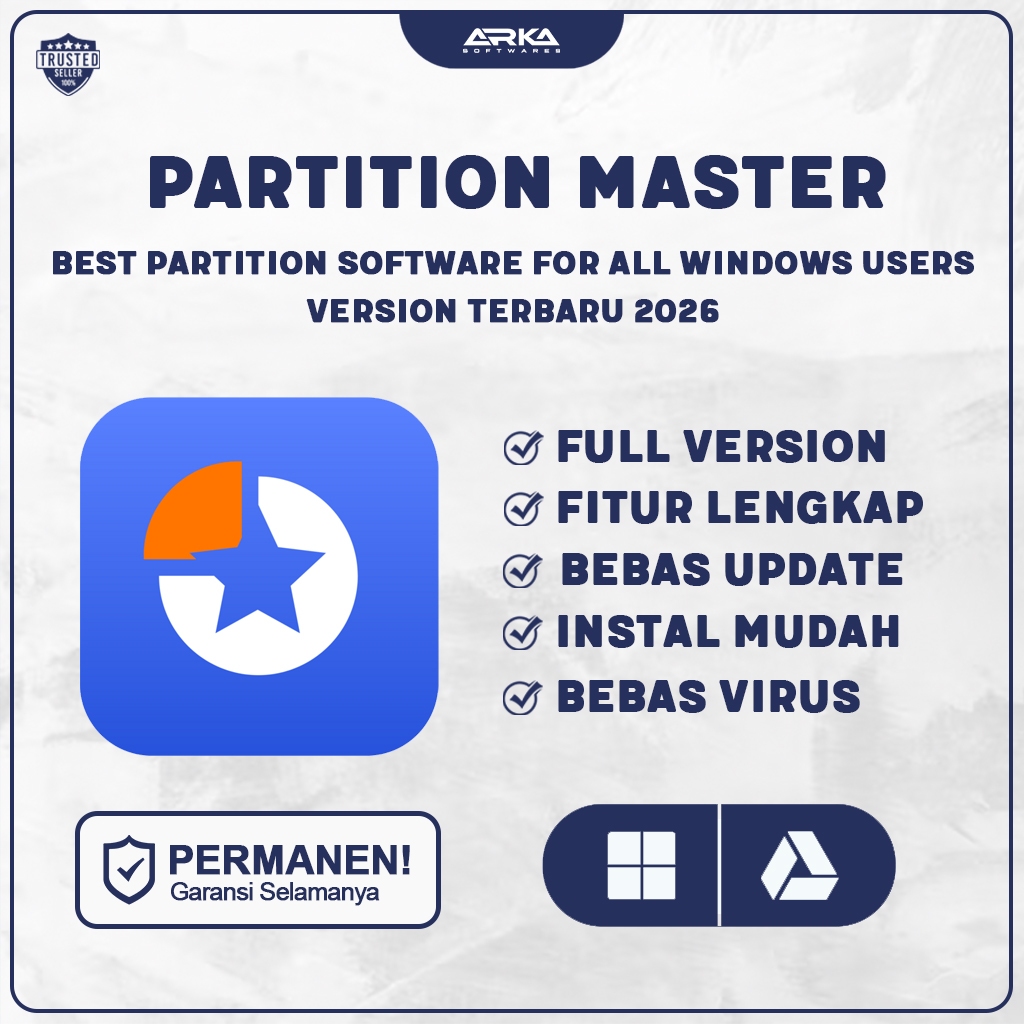 Jual EASEUS Partition Master Technician 2026 Full Version Original Lifetime + Panduan Instalasi ...