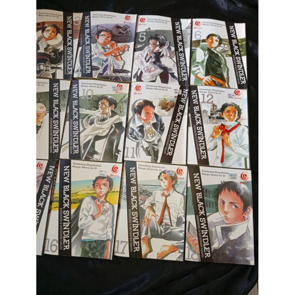 Jual manga komik new black swindler kuromaru natsuhara takeshi | Shopee ...
