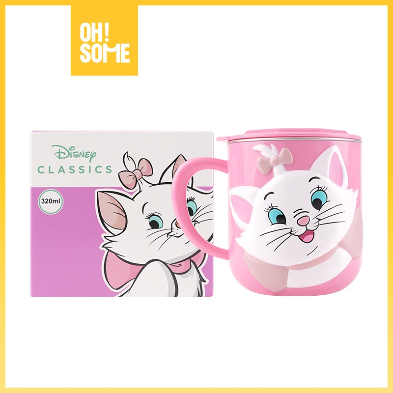 Jual 【OHSOME x Disney】- Disney Oasis Park Stainless Steel Cup Lid 320ml ...