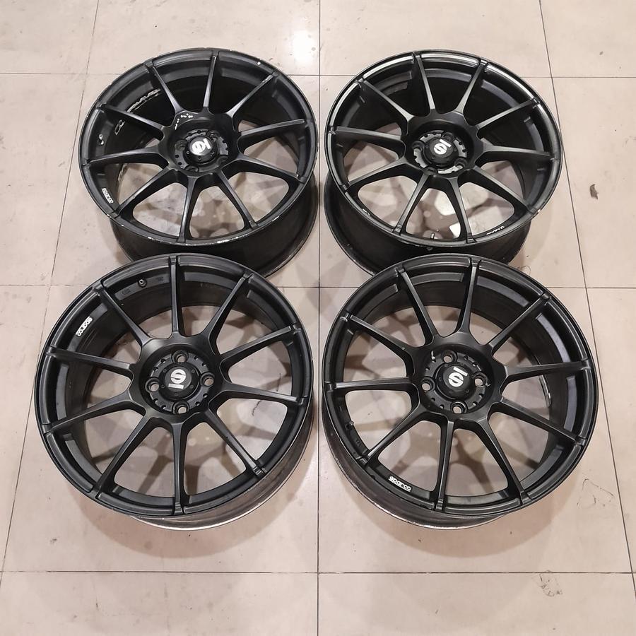 Jual VELG SECOND MURAH SPARCO R18 PCD 4X100 UNTUK RAIZE ROCKY CITY VIOS ...