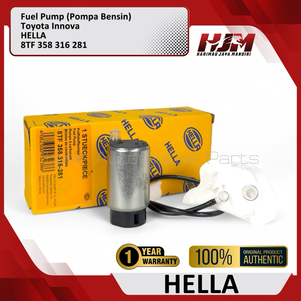 Jual Fuel Pump Hella Innova Hilux Fortuner Yaris Vios APV Original ...
