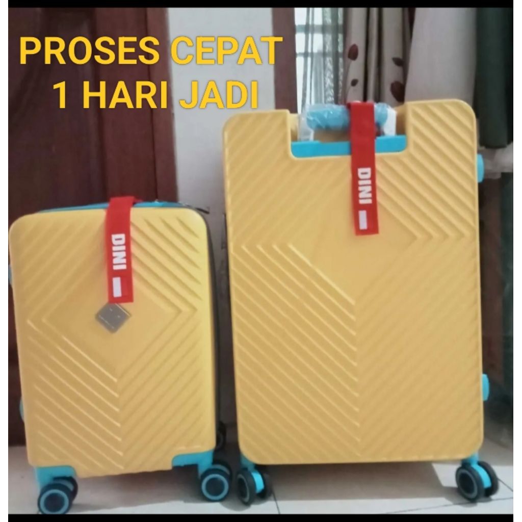 Jual penanda koper haji dan umroh /tag koper custom nama / gantungan ...