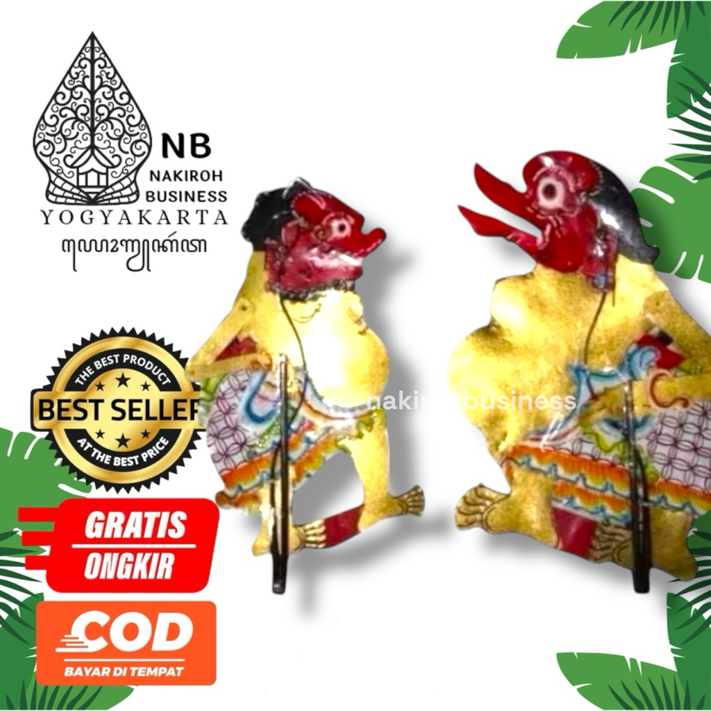 Jual NAKIROHBUSINESS Wayang Kulit sapi TOGOG BILUNG / SEPASANG TOGOG ...