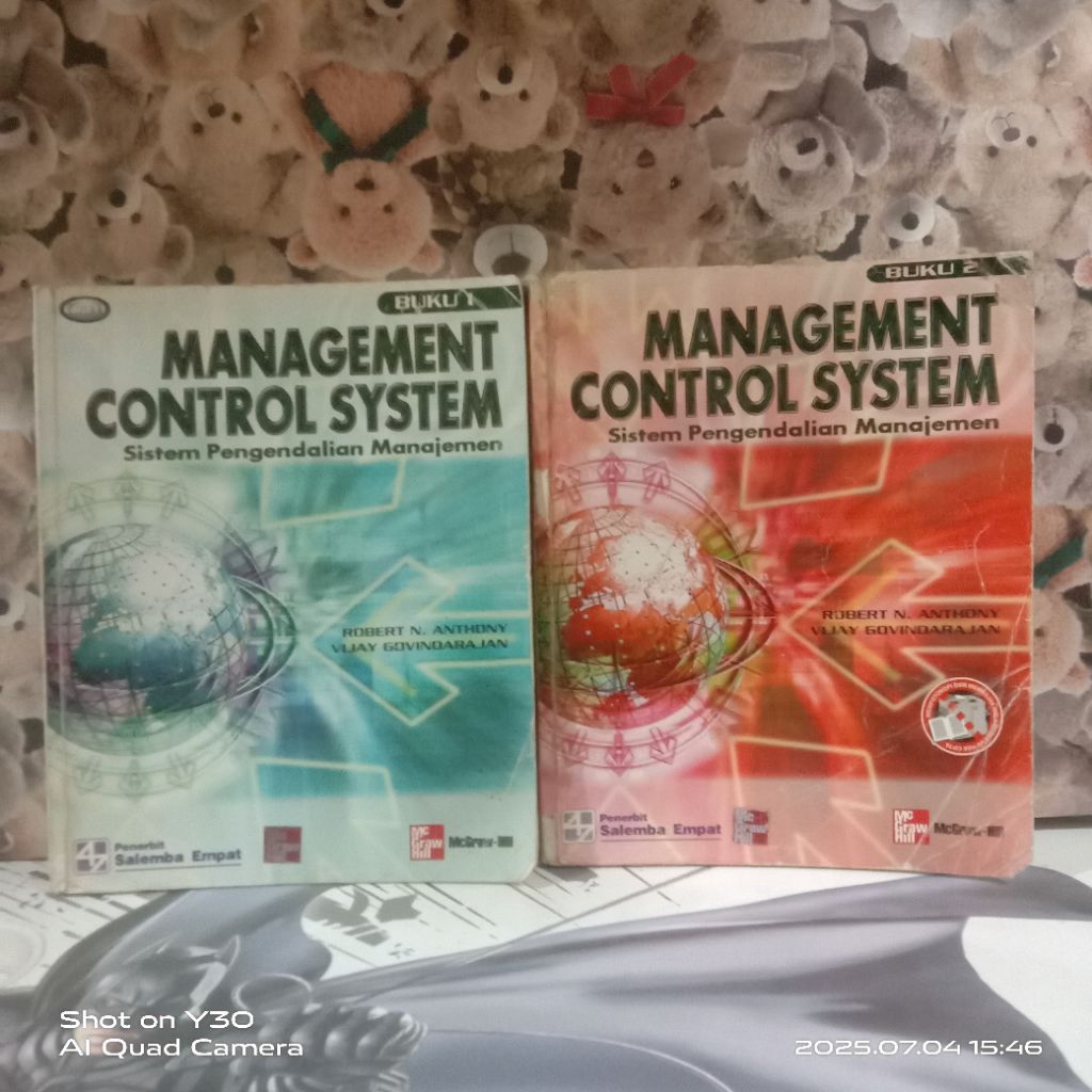 Jual Management Control System Buku 1 & 2 / Sistem Pengendalian ...