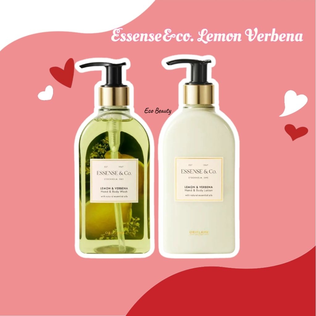 Jual Essense&Co Lemon Verbena Hand & Body Lotion / Body Wash | Shopee ...