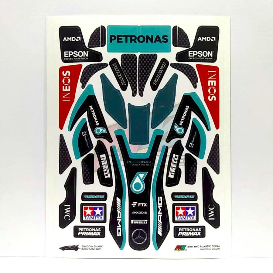 Jual Stiker Shadow Shark - Petronas - Body Hitam - Vinnyl Laminating ...