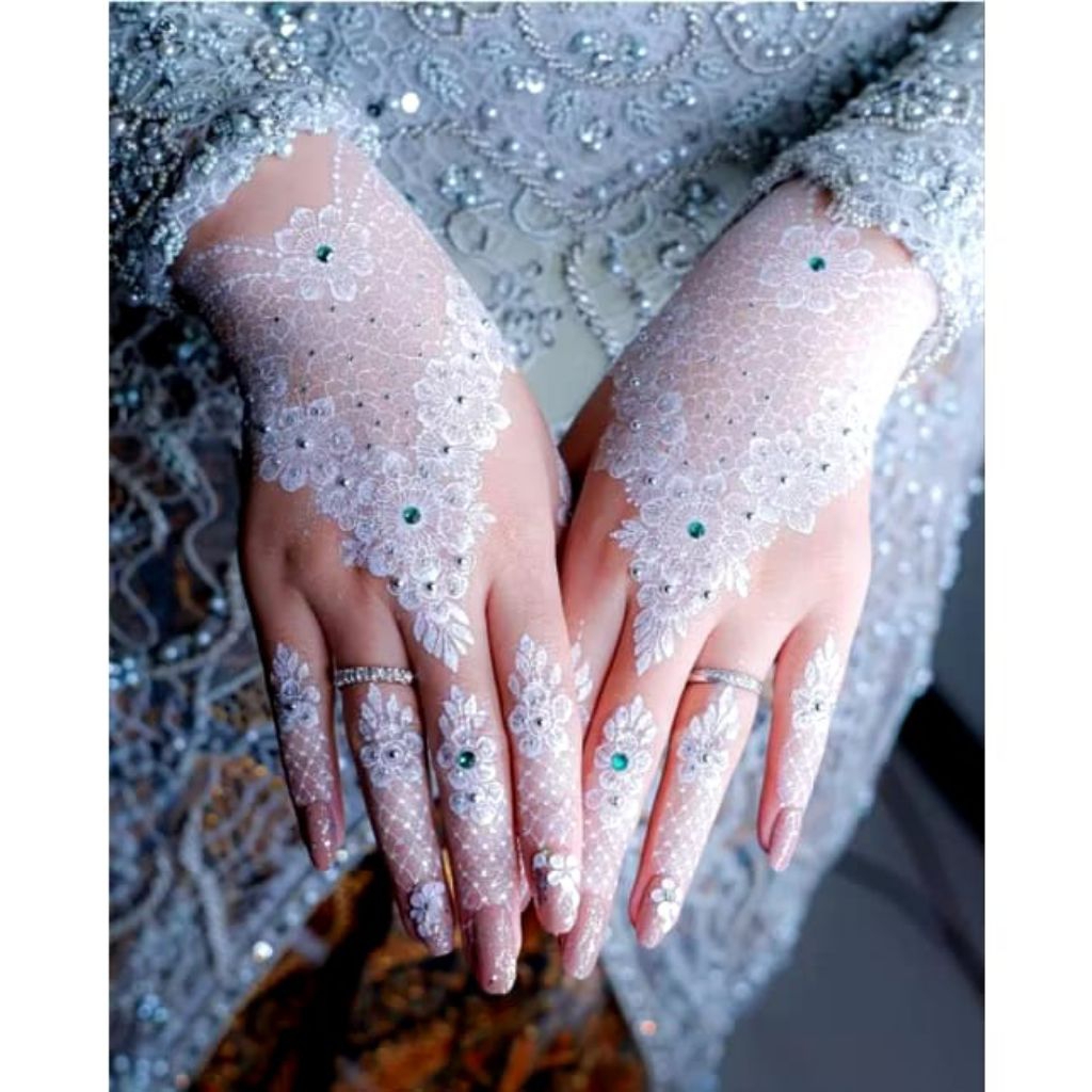 Jual Henna stiker free diamond / henna instan / henna tempel | Shopee ...