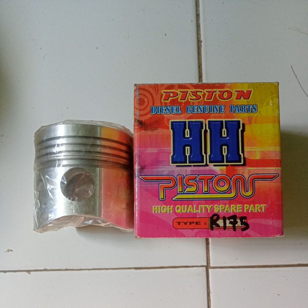 Jual HH piston mesin diesel R175 7.5pk 4 Ring | Shopee Indonesia