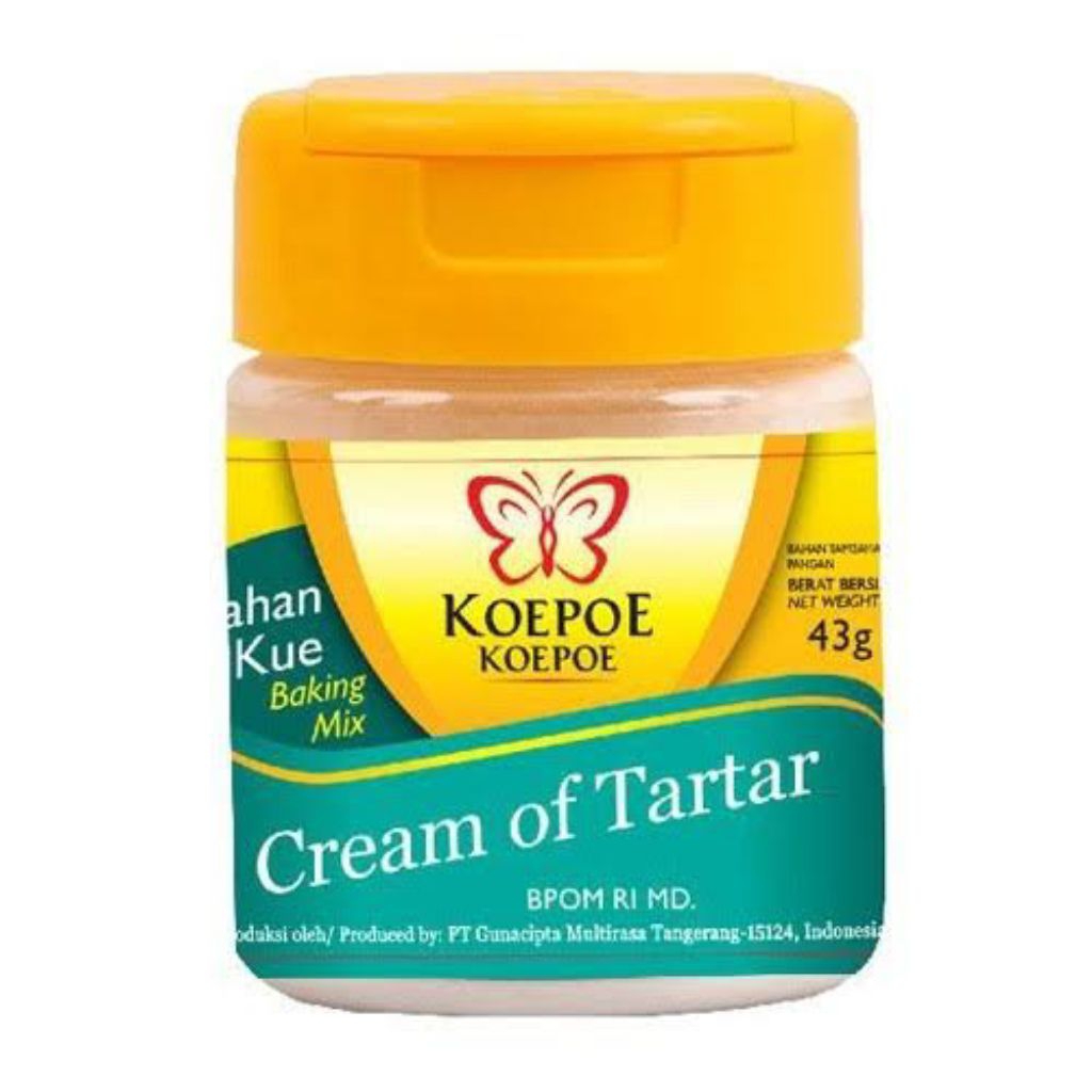 Jual KOEPOE - KOEPOE Cream Of Tartar 43 gram | Shopee Indonesia