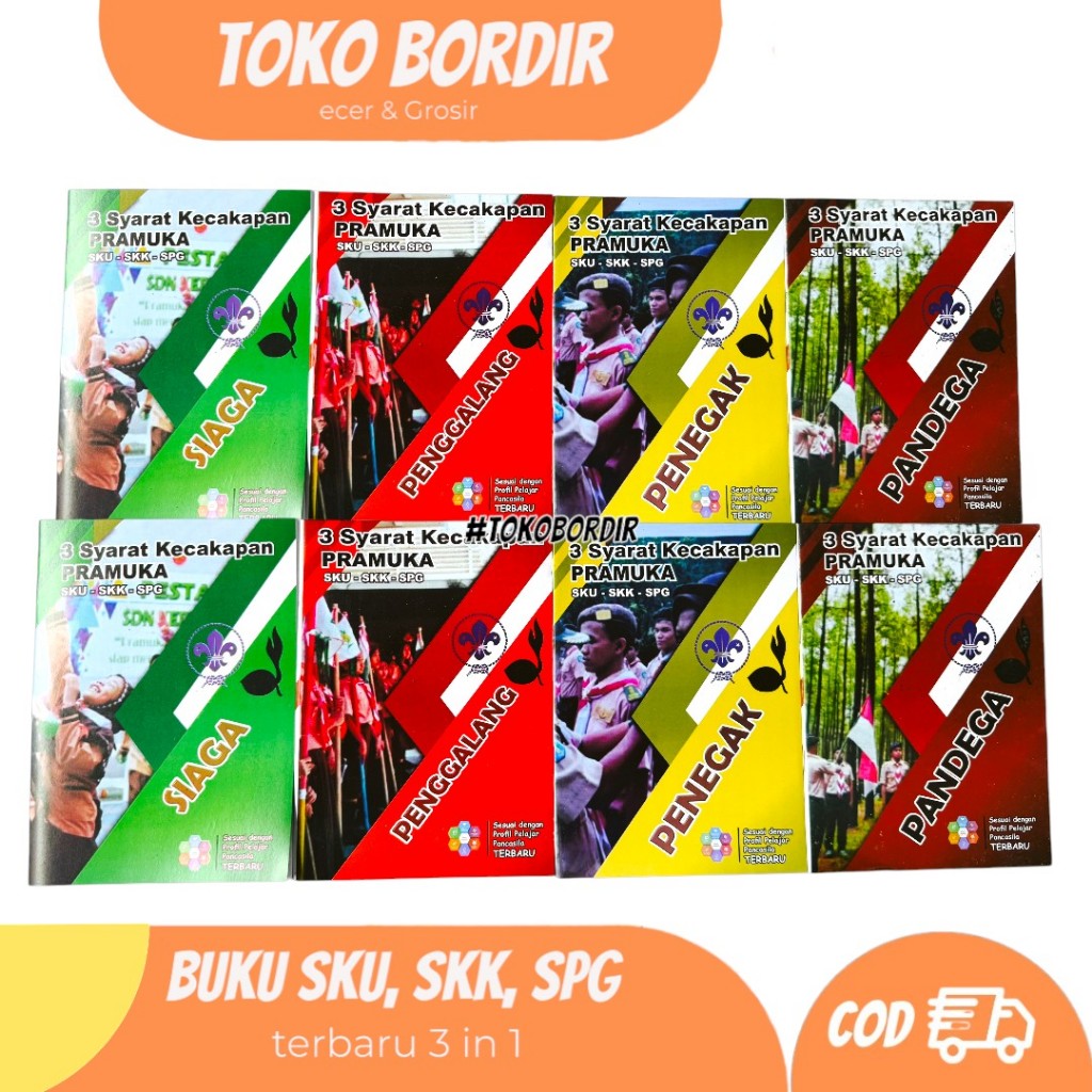Jual Buku sku / SKK / spg lengkap 3 in 1 / buku siaga penggalang penegak lengkap | Shopee Indonesia
