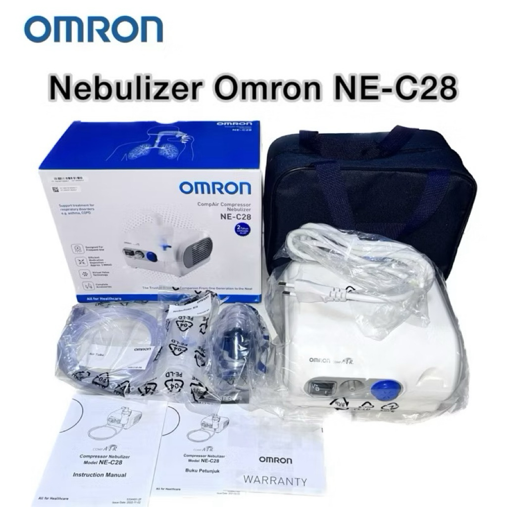 Jual NEBULIZER COMPRESSOR OMRON NEC-28/ NEBULIZER COMPRESSOR ONEHEALTH ...