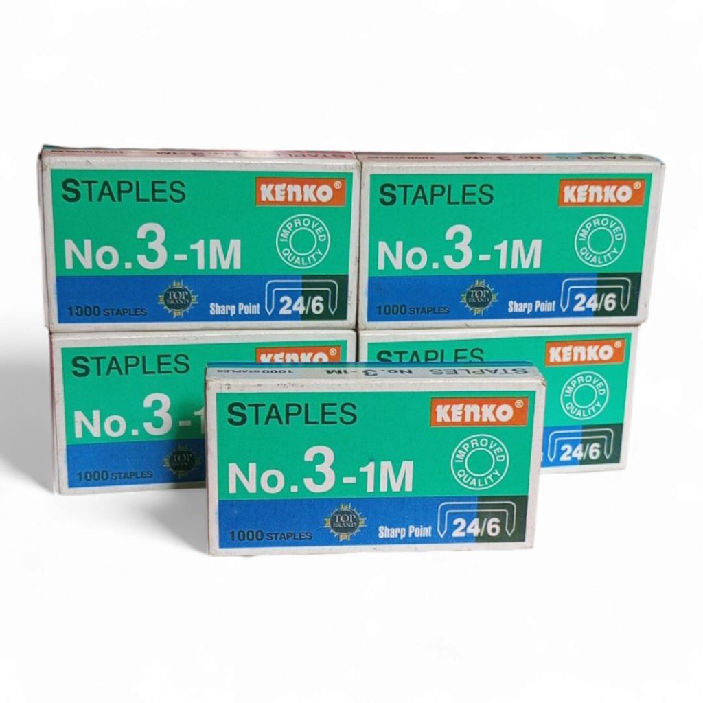Jual Isi Staples No. 3-1M merk Kenko (Besar) | Shopee Indonesia