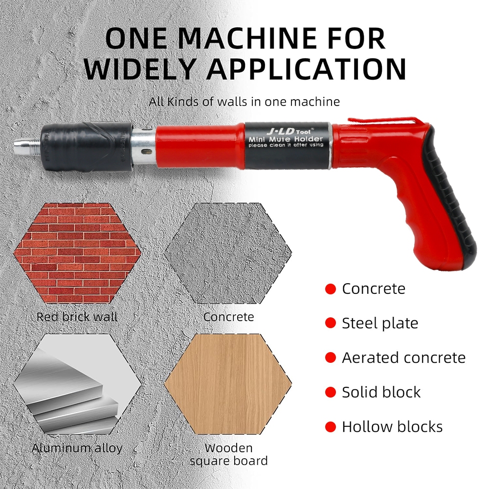 Jual JLD 5 Level Pistol Paku tembak beton Pistol Pengencang Alat paku ...