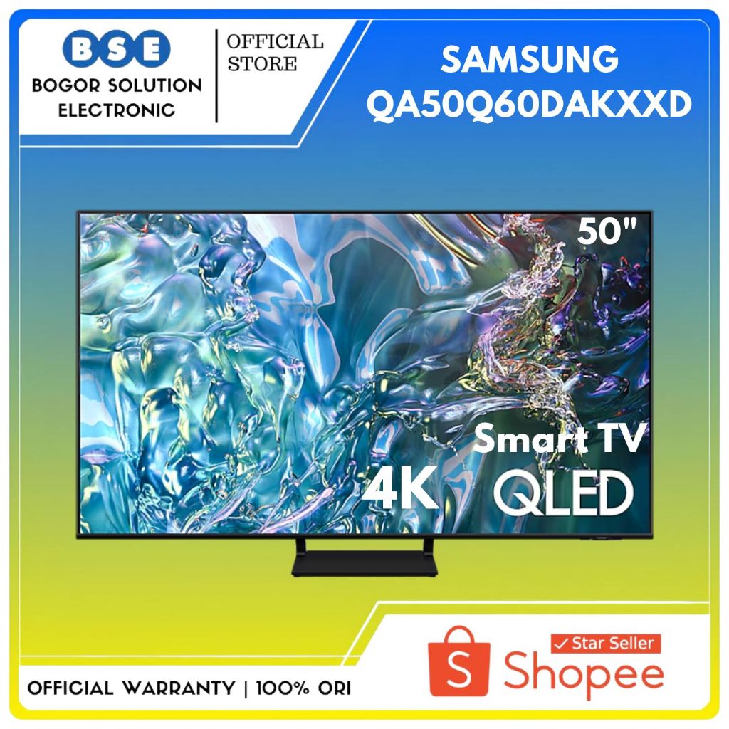 Jual [RESMI] TV Samsung Qled 50 Inch Smart TV 50Q60D 4K UHD ...