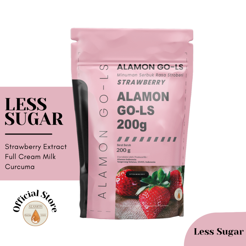 Jual Susu Penambah Berat Badan / Alamon GO-LS / Less Sugar / Whey ...