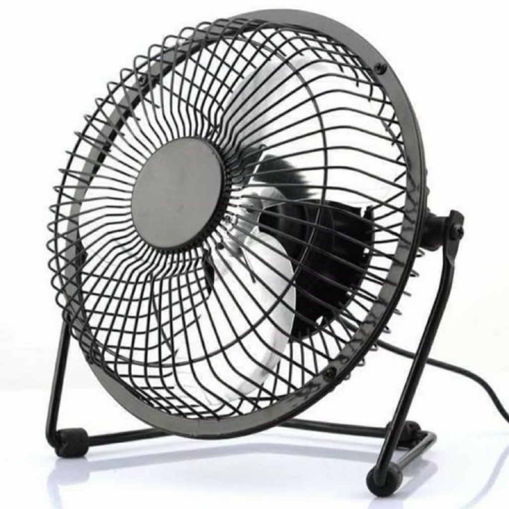 Jual Kipas Angin Besi Kecil Portable 5 Inch USB Mini Fan 5Inch | Shopee ...