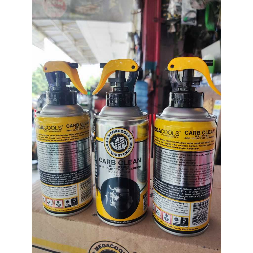 Jual Megacools Karburator Cleaner Carbbu Injection Cleaner 300 ML ...