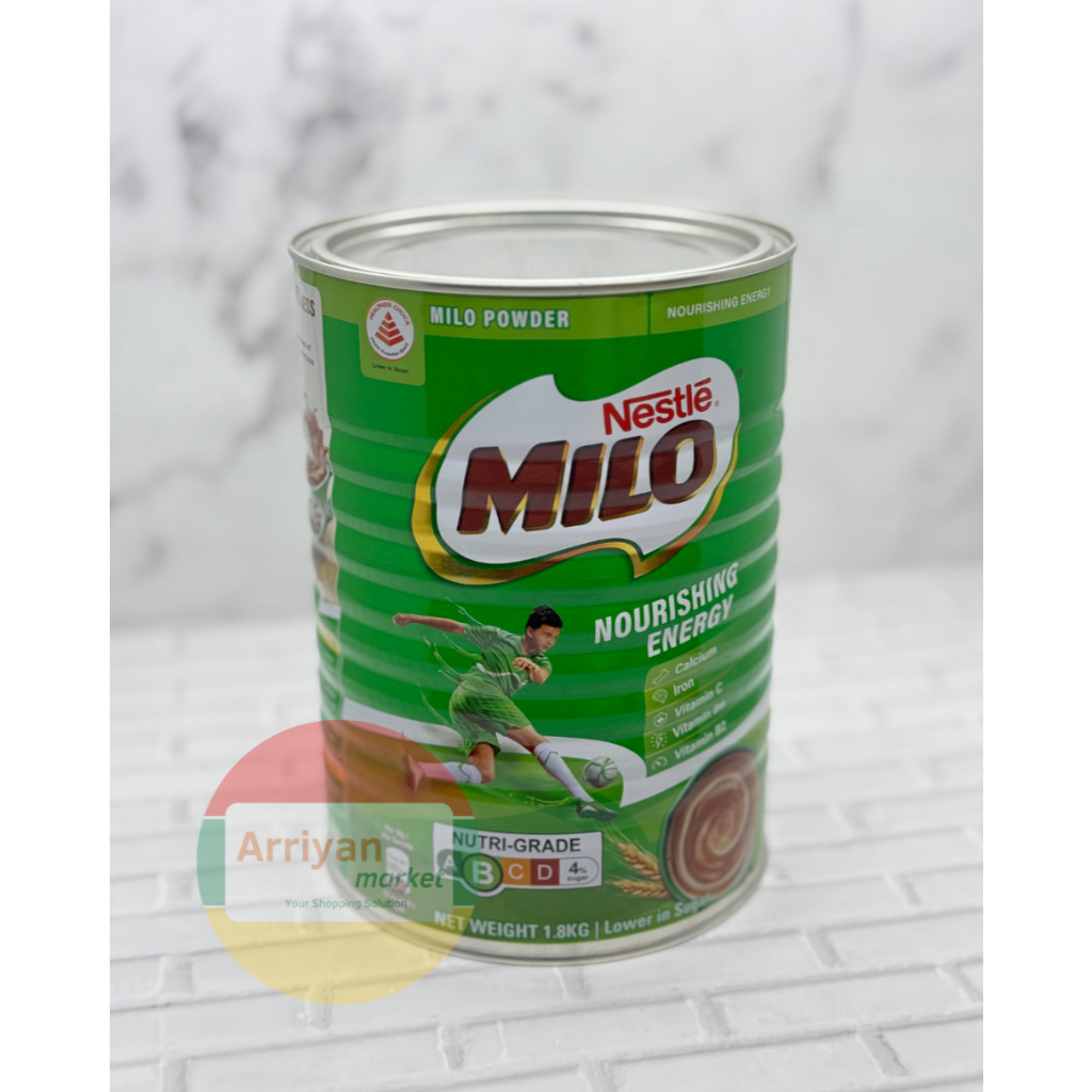 Jual [KALENG BESAR] Milo Imprt SG 1.8kg MILO SG | Shopee Indonesia
