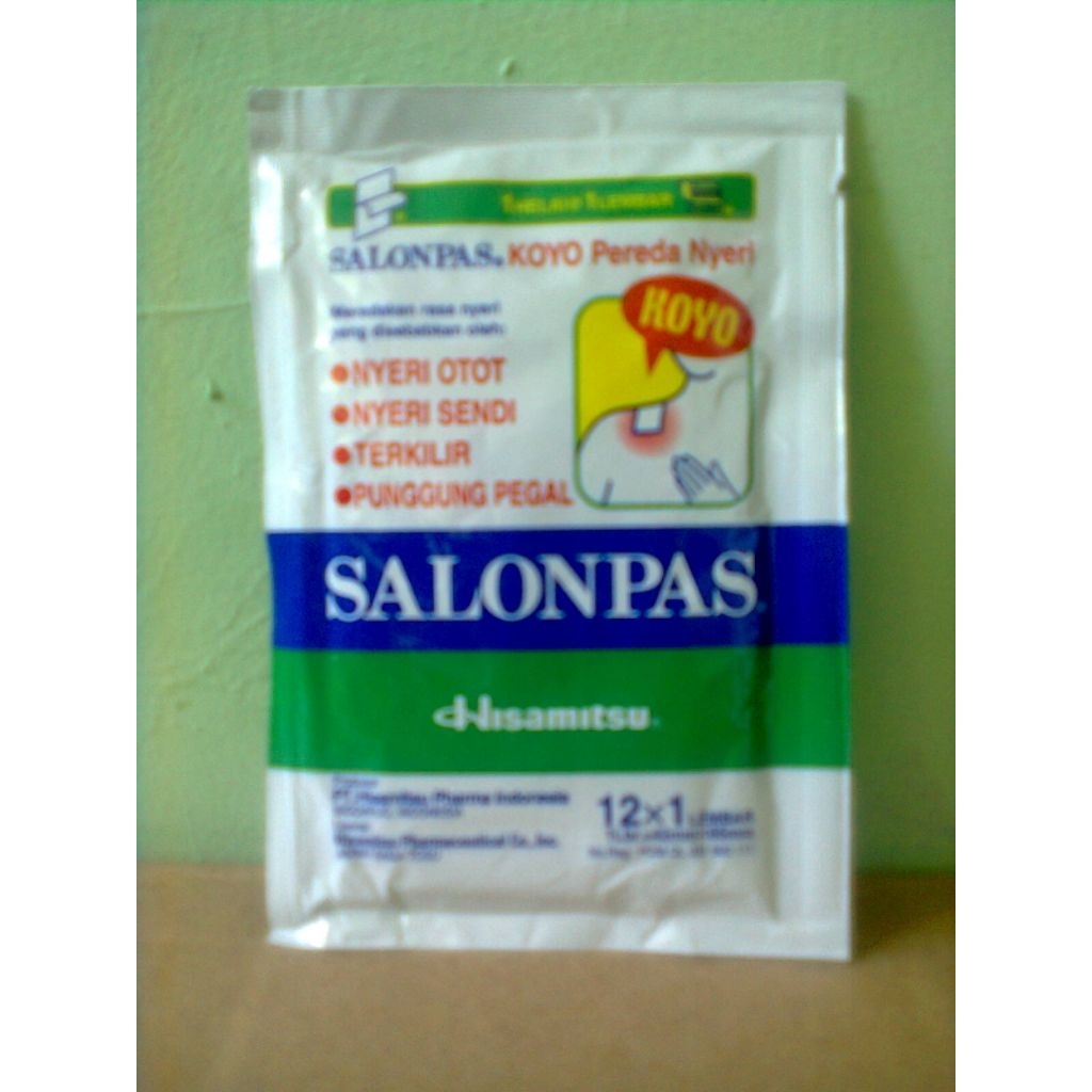 Jual Salonpas 1 sachet isi 12 lembar | Shopee Indonesia