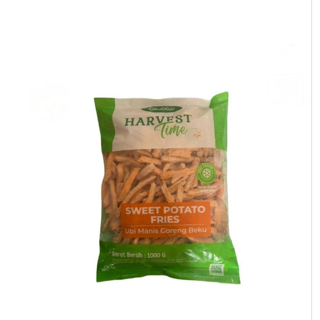 Jual Harvest Time Sweet Potato Fries Pack 1 Kg Shopee Indonesia