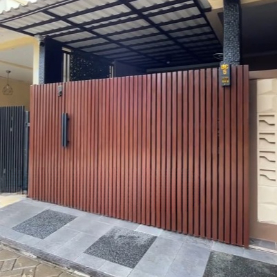 Jual pagar rumah bahan wpc duma dan besi holo galvanis anti karat harga ...