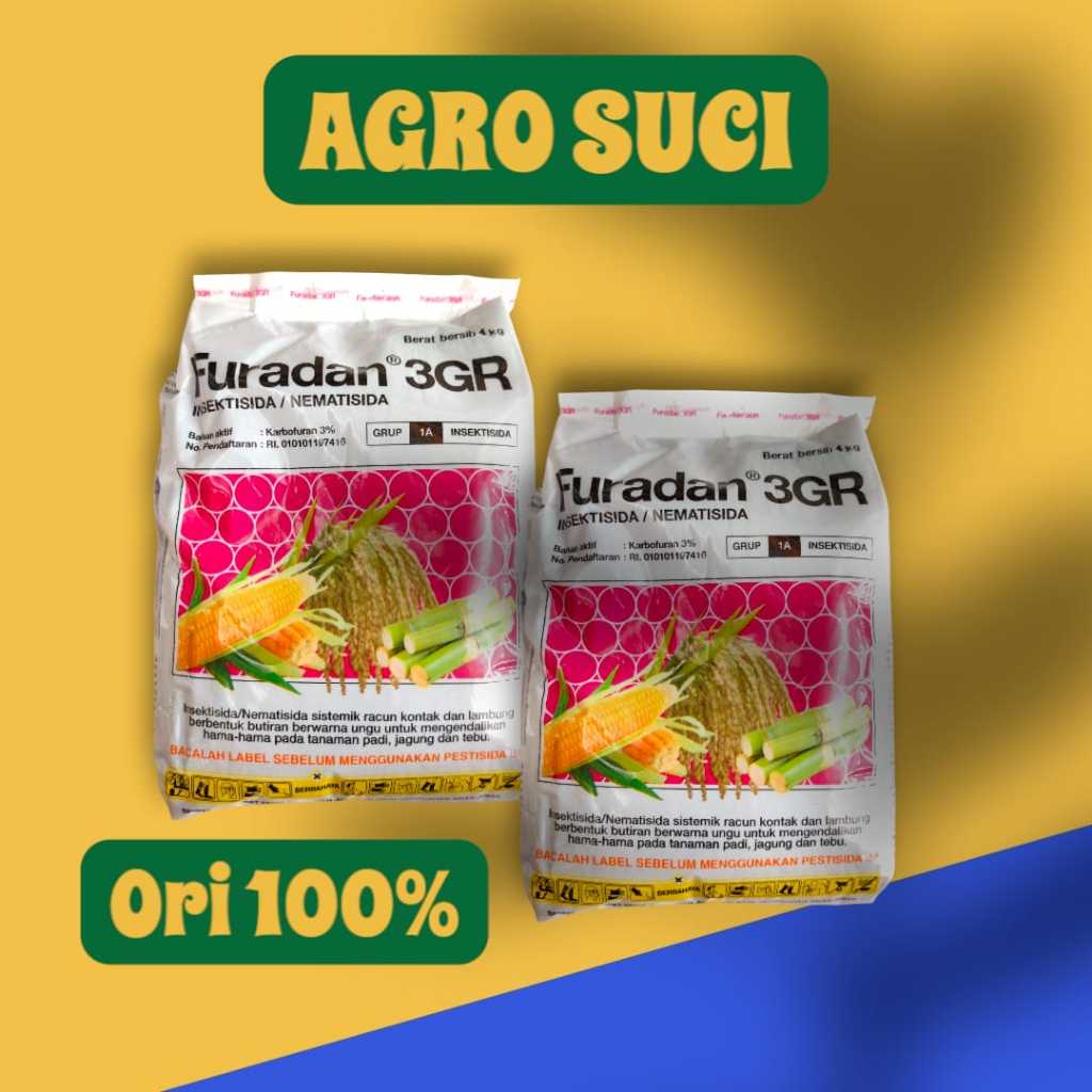 Jual INSEKTISIDA/ NEMATISIDA FURADAN 3GR Kecil - 1kg | Shopee Indonesia