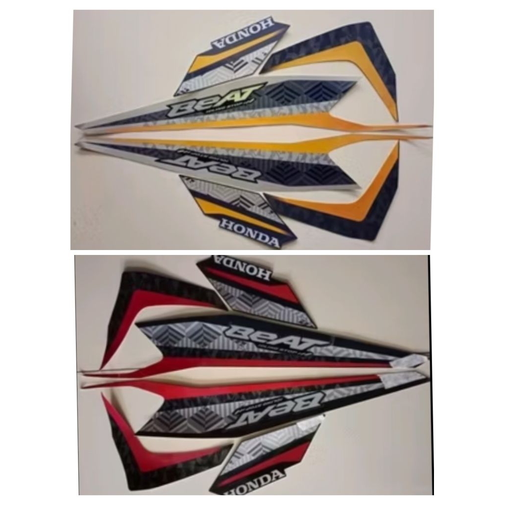 Jual STRIPING LIST POLET STIKER BODY MOTOR HONDA BEAT ISS CBS 2022 ...