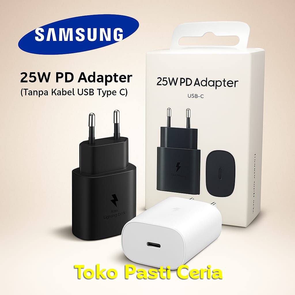 Jual EP-T2510 ADAPTER CHARGER SAMSUNG USB TYPE-C 25W SUPER FAST ...